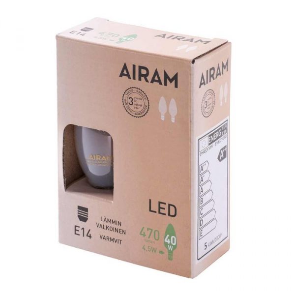 AIRAM LED 2PACK 5W E14 - Ysirauta